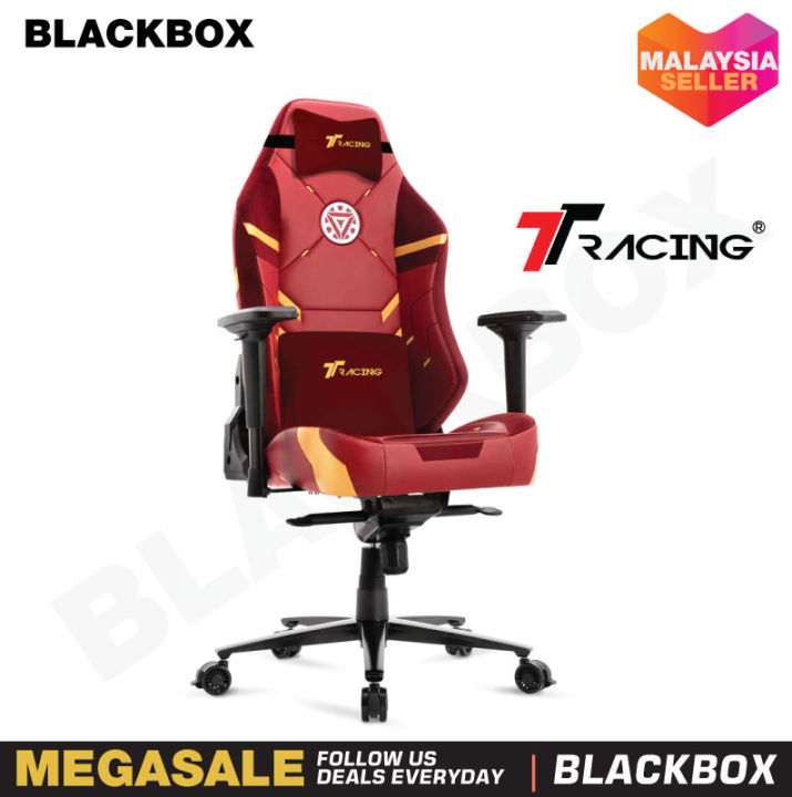 TTRacing Maxx IRON Man Edition Gaming Chair Kerusi Marvel - 2 Years ...