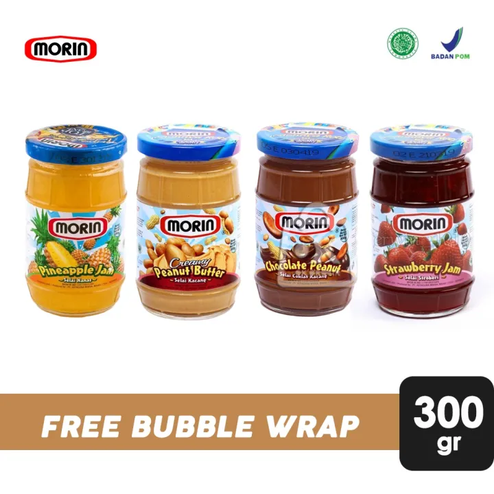 ( 300gr ) Morin Selai Roti Kemasan Botol Kaca / Morin Jam | Lazada ...