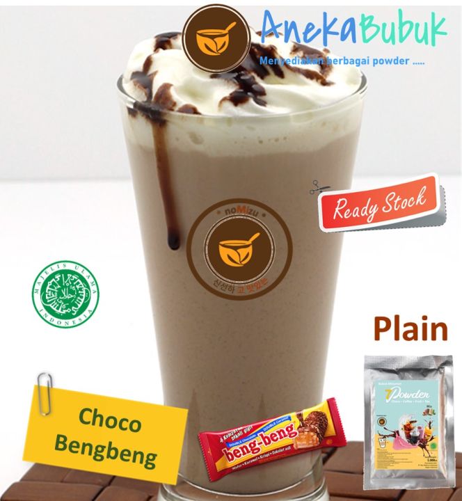 Bubuk Minuman PLAIN Coklat Rasa Benkbenk 1kg - Serbuk Minuman Choco ...