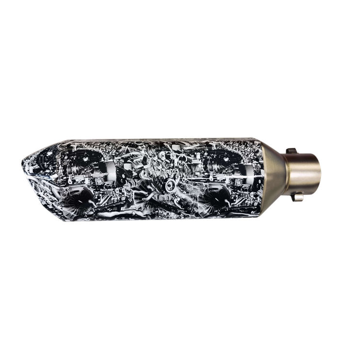 Street Style Hexagonal Exhaust Pipe (Mechanic Pattern) | Lazada