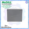 Mcgill Weatherproof Junction Box with Polyurethane Gasket MGJB Series ...