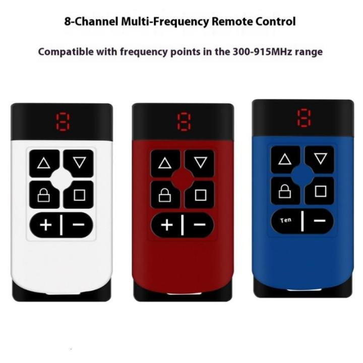 8 Device Programmable Remote Controller Plastic Texture Suitable for ...