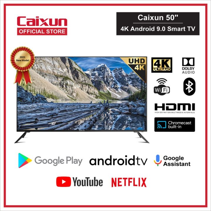 Caixun 32" HD LED Basic LED TV C32V1H/C50V1UG 50 Inch Smart 4K UHD ...