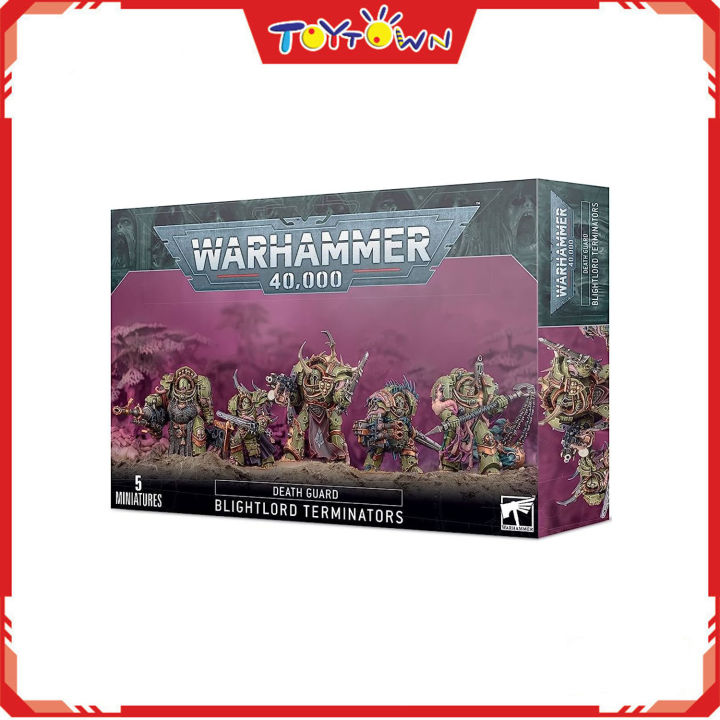 Warhammer 40,000 Death Guard: Blightlord Terminators | Lazada PH