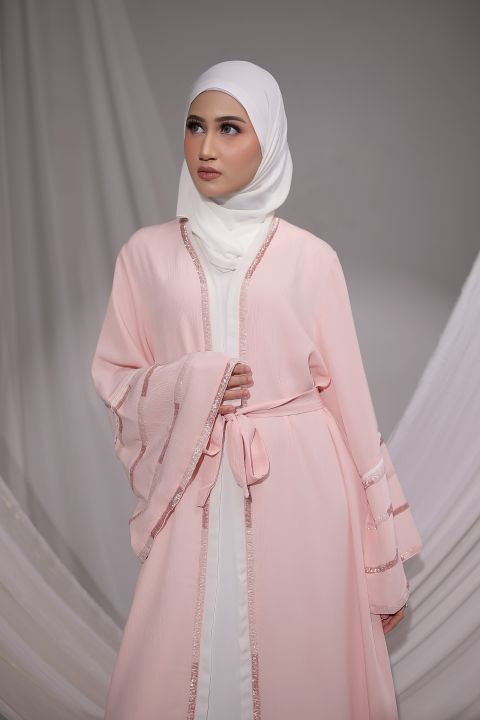 ABAYA SALMA - SAHAR OUTER NIDA PREMIUM | Lazada Indonesia
