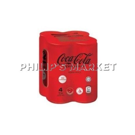 Coca Cola Zero Sugar (4 x 320ml) | Lazada Singapore