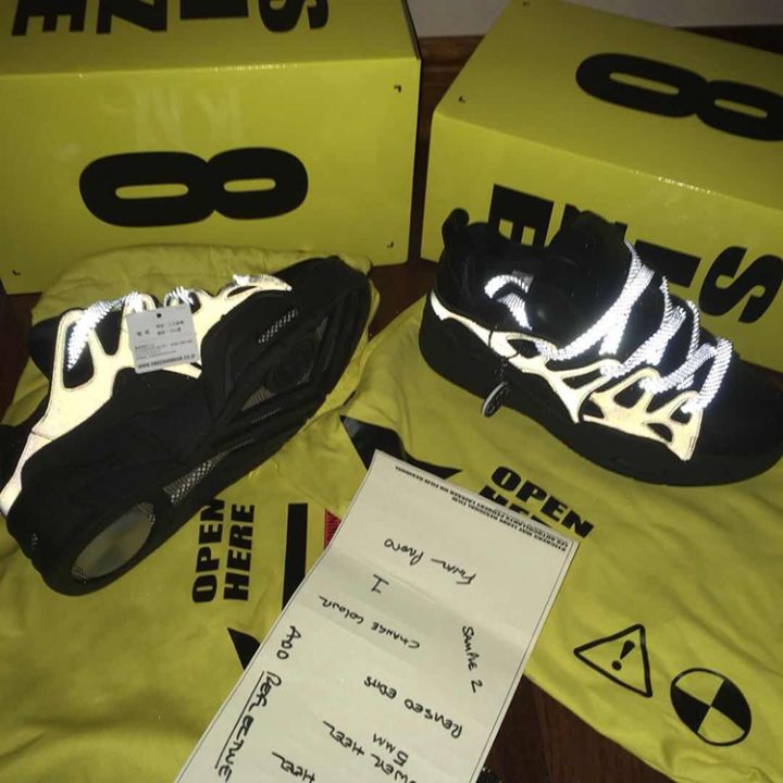 Awge Under Armour co-branded daddy shoes ASAP Rocky with the same ...