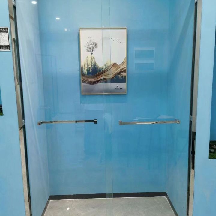 Stainless Steel Shower Room Partition Customized One-Line Simple Dry ...