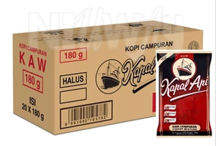 KOPI KAPAL API 158G X 20 PAKET (1CTN) | Lazada