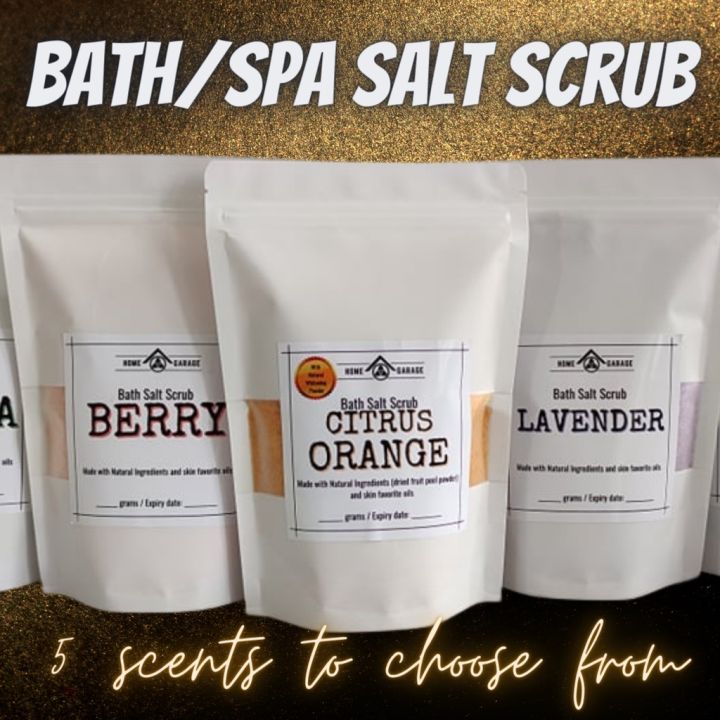 1 kilo Bath Salt Scrub Spa Salt Natural Scrub | Lazada PH