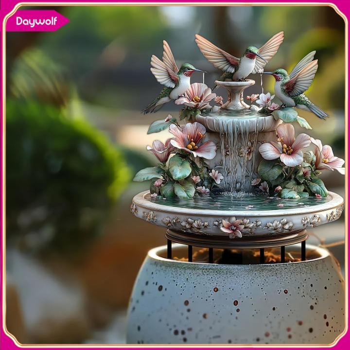 Daywolf Garden Hummingbird Stake 2D Easy Installation Acrylic for Yard ...