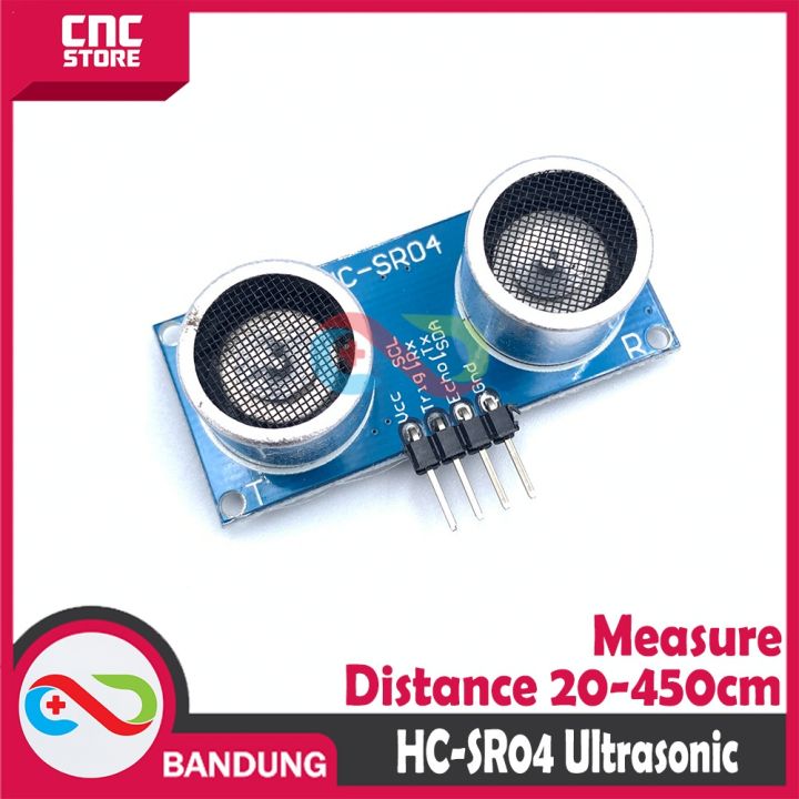 HC-SR04 ULTRASONIC DISTANCE MEASURING TRANSDUCER SENSOR 3.3V 5V | Lazada Indonesia