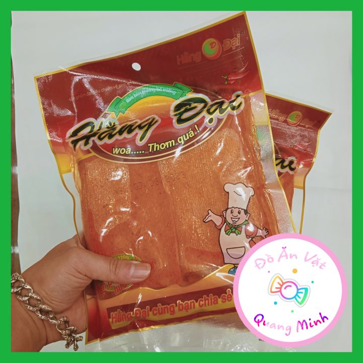 Bim bim bò miếng Hằng Đại 320g hương vị bò cay thơm ngon hấp dẫn, đồ ăn ...