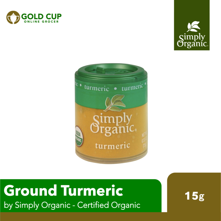 Simply Organic Mini Turmeric Ground 15g | Lazada PH