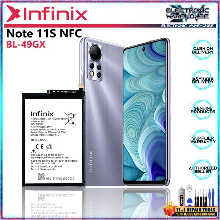 Infinix Hot 11S NFC BL-49GX Battery | Lazada PH