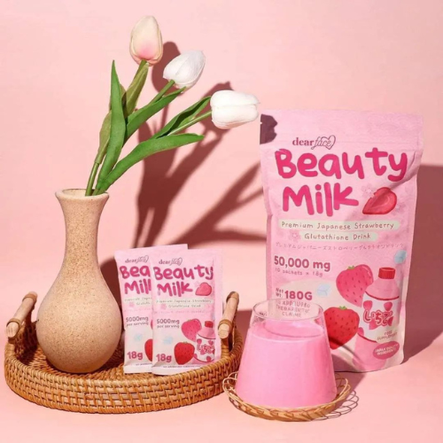 TOP SELLER BEAUTY MILK STRAWBERRY COLLAGEN DRINK | Original Beauty Milk ...