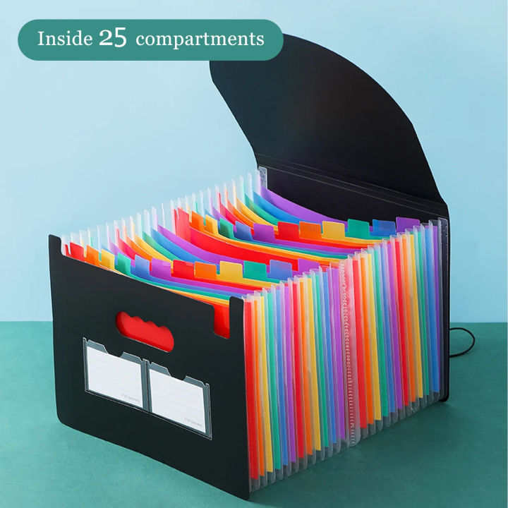 New A4 Multi-layer Folder 13/25 Pocket Accordian File Folder A4 ...