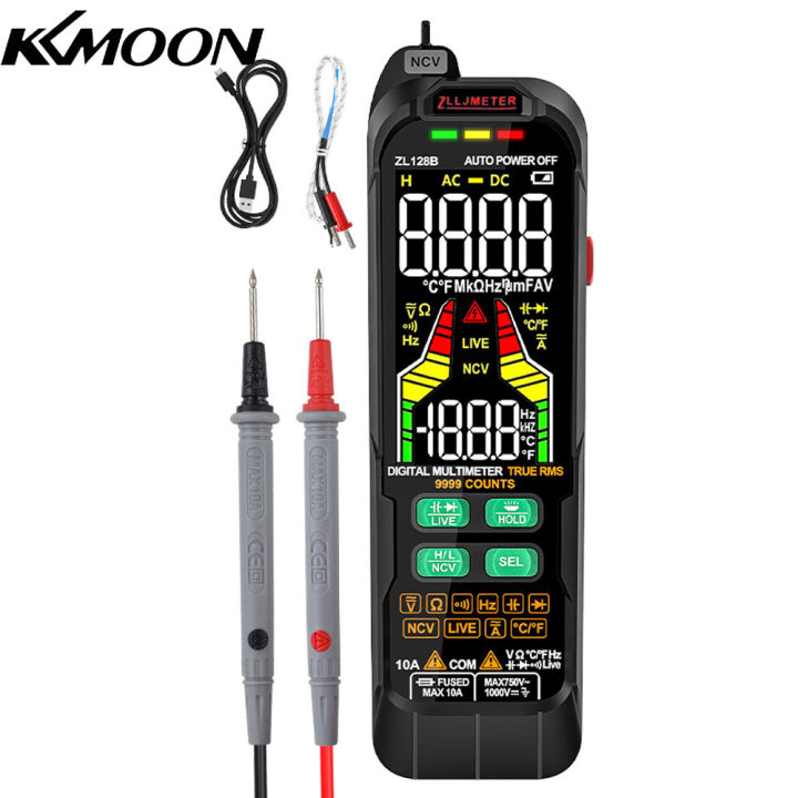 Kkmoon Digital Multimeter Professional Tester Meter Alternating Current Direct Current Voltage