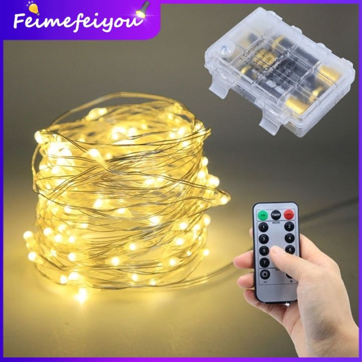 LED Strips Waterproof Holiday Lights 5 Meters 50 Led Beads Copper Wire ...