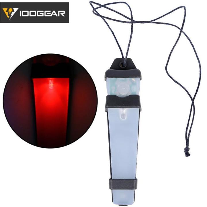 IDOGEAR tactical Hook Base Strobe Light Glow Flashing LED Marker Safety ...