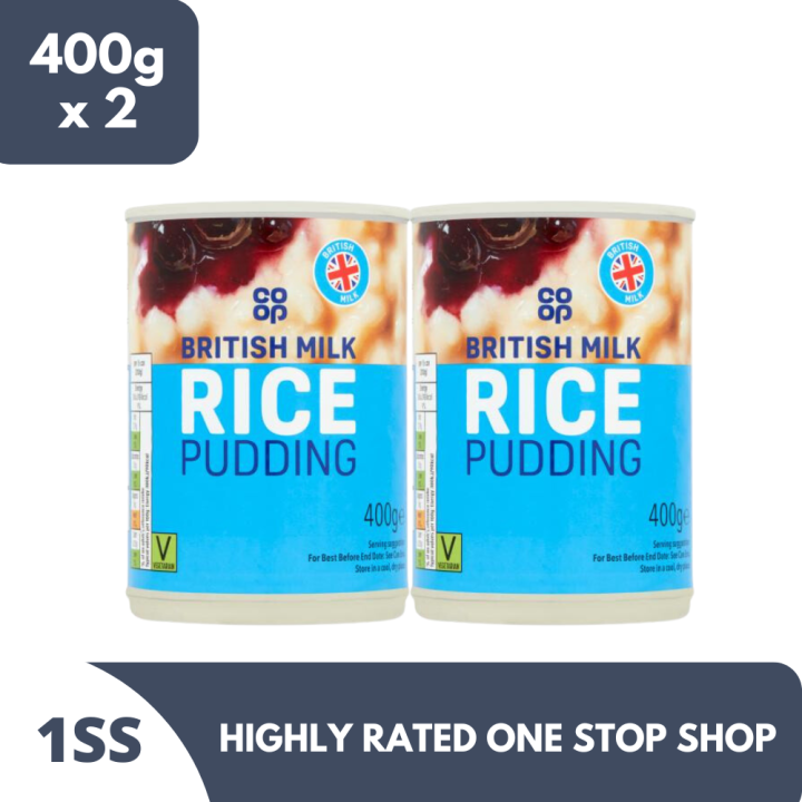 COOP British Milk Rice Pudding 400g x 2 | Lazada PH