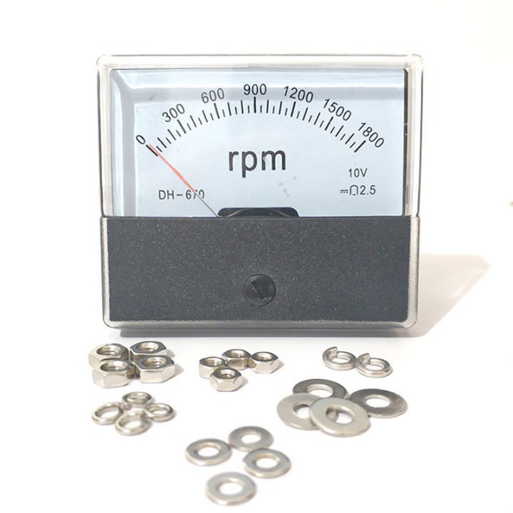 Dh670 Rpm Meter Speed Counter Dc Tachometer For Frequency Converter ...