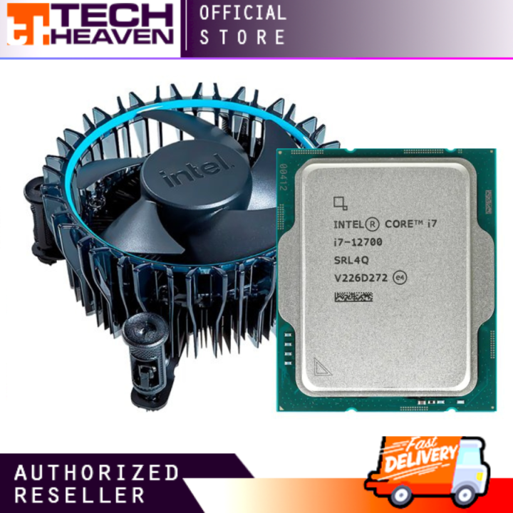 INTEL CORE I7-12700 2.10GHZ/12C/20T/25MB/S1700/TRAY TYPE (W/ HSF F1700) | Lazada PH