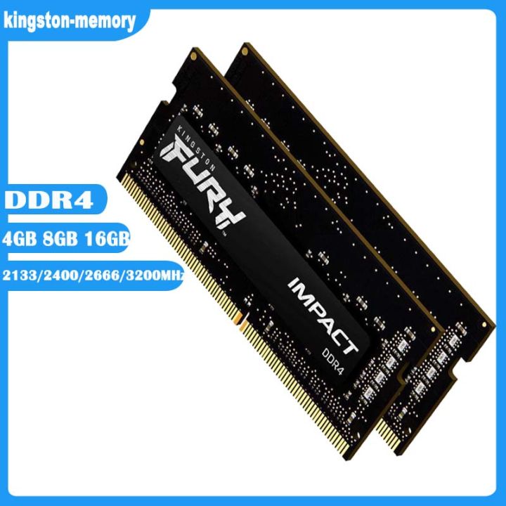DDR4 RAM 4G 8G 16GB 2133 2400 2666 3200MHz หน่วยความจำแล็ปท็อป1.2V SODIMM (KF426S15IB1/16-SP ...