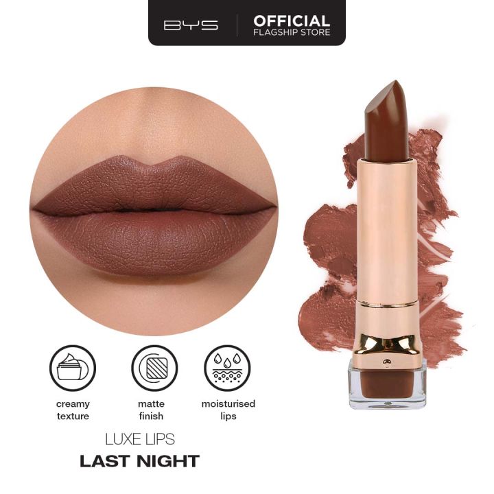 BYS Luxe Lips Ultra Matte Lipstick | Lazada PH