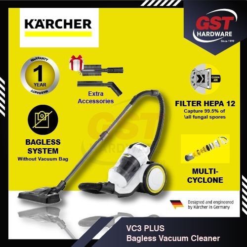 Karcher Bagless Vacuum Cleaner VC3 Vacuum Bagless Karcher VC3 Cyclone ...