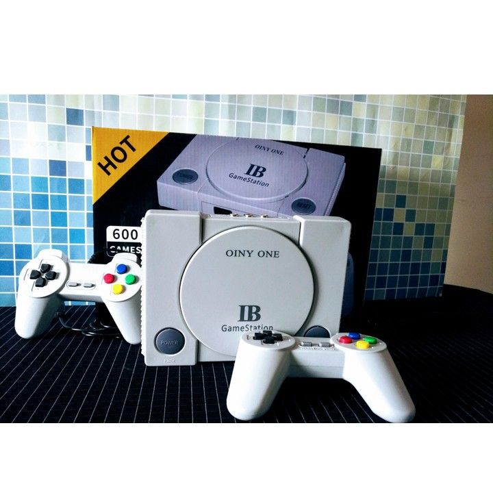 Máy chơi game 4 nút IB RS86 - 600 game huyền thoại Contra, Super mario ...