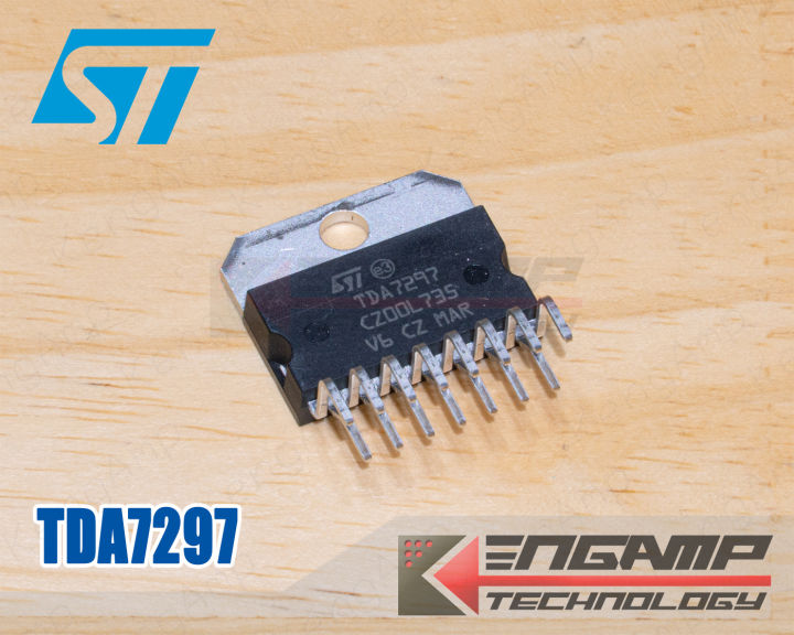 (1ตัว) [IC] TDA7297 ST 15+15W DUAL BRIDGE AMPLIFIER | Lazada.co.th
