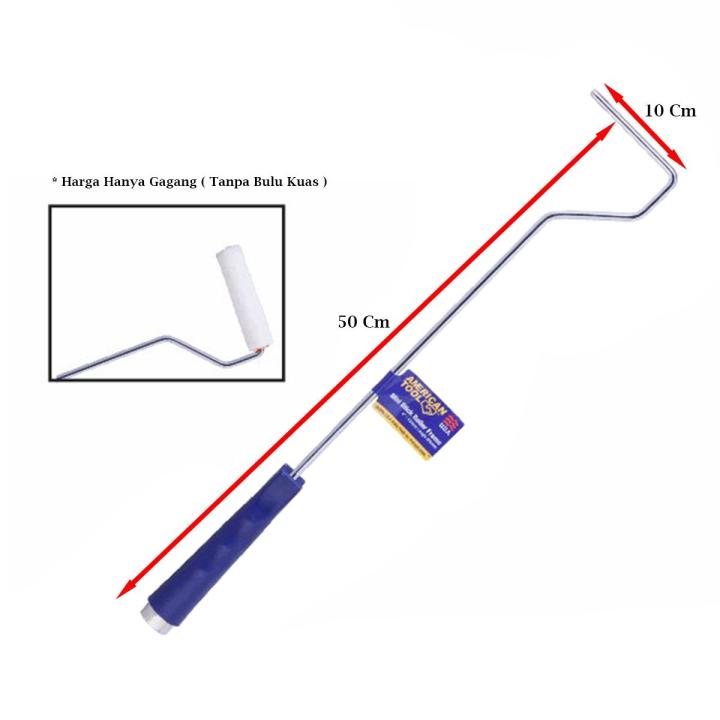 RM - Gagang tangkai kuas Roll Kapal /Mini Stick Roller Frame American ...