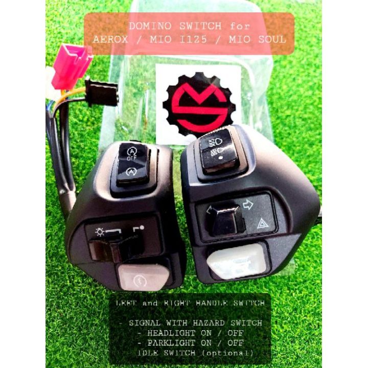 Aerox / M3 handle switch Domino | Lazada PH