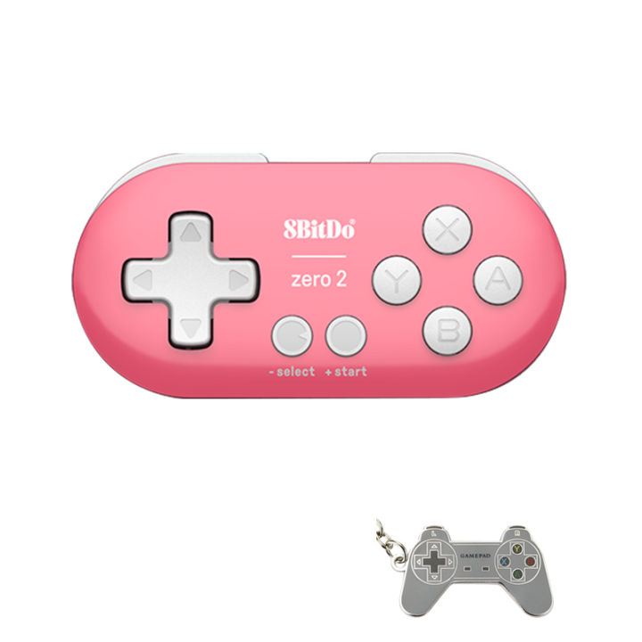 8bitdo Zero 2 Bluetooth Gamepad Mini Controller Compatible For Nintendo