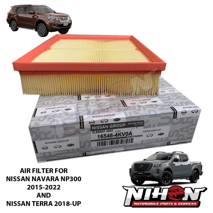 AIR FILTER FOR NISSAN (16546-4KV0A) Nissan Navara NP300 D23 (2015-2022 ...