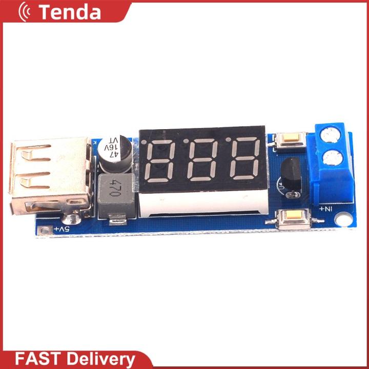 12V To 5V Step Down Converter DC 3A Volt Transformer LED Digital ...