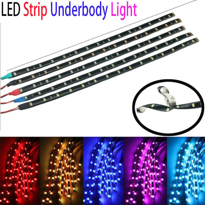 Motors Waterproof DC 12V Motor LED Strip Underbody Light For Car ...