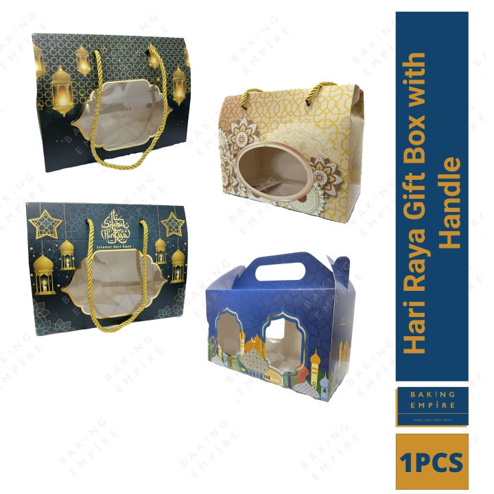 [[Ready Stock]]Hari Raya Aidilfitri Gift Box with Handle/Strings ...