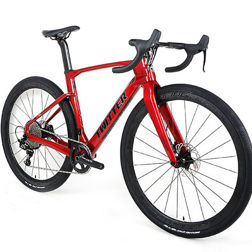 Gravel Bike 700c PB Carbon Frame Carbon Fork 22-Speed RSPEC Internal ...