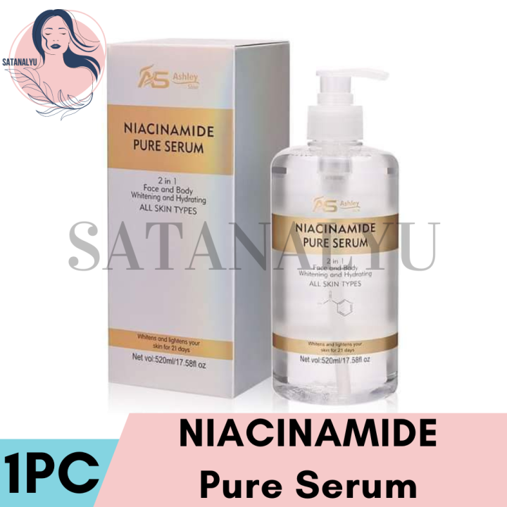 NIACINAMIDE Pure Serum Face and Body Moisturizes Whitening Skin 520ml ...