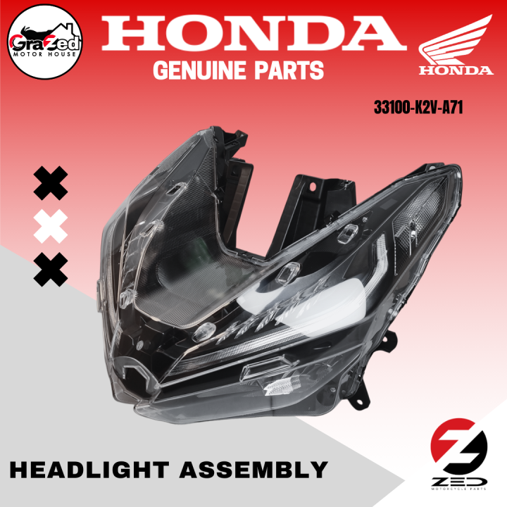 HEADLIGHT ASSEMBLY Honda Click i 125 V3 (3310A-K2V-N31) GENUINE | Lazada PH