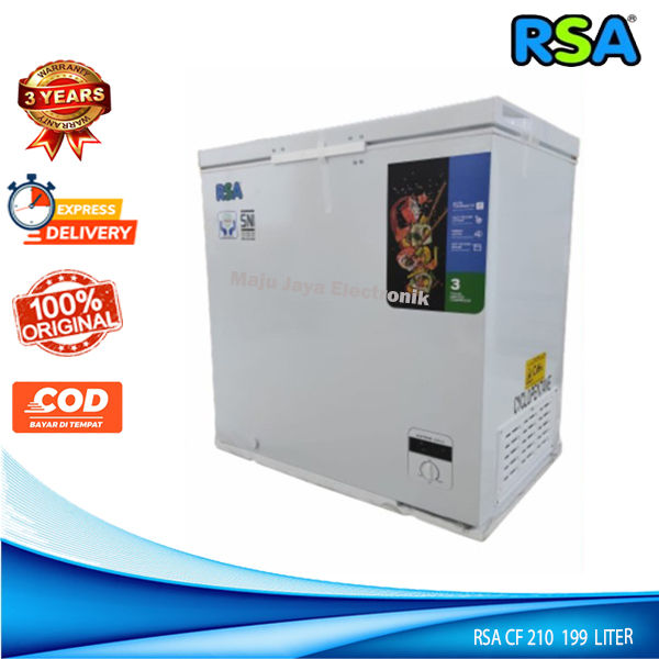 CHEST FREEZER RSA By GEA CF 210 Cooler Box 199 Liter Low Watt | Lazada ...