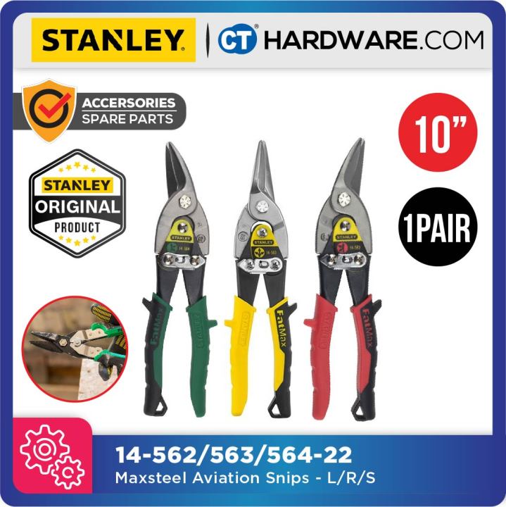 STANLEY AVIATION SNIPS 10" 250MM STRAIGHT / LEFT / RIGHT [ 14562 ...