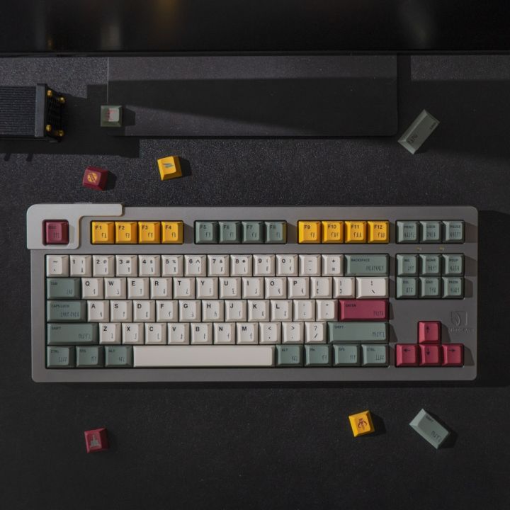 [Miss qi's keycap] Clones BOBA FETT PBT Keycap Large Set Cherry Profile ...