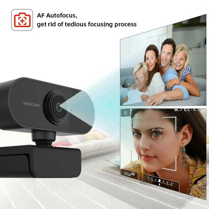 Webcam 2K Full HD Video Calling For PC Laptop High-Quality Camera With ...