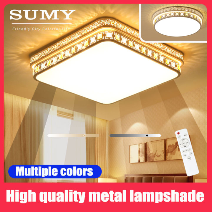 SUMY 3color Metal ceiling lamp LED Flush Mount Ceiling Light Dimmable ...