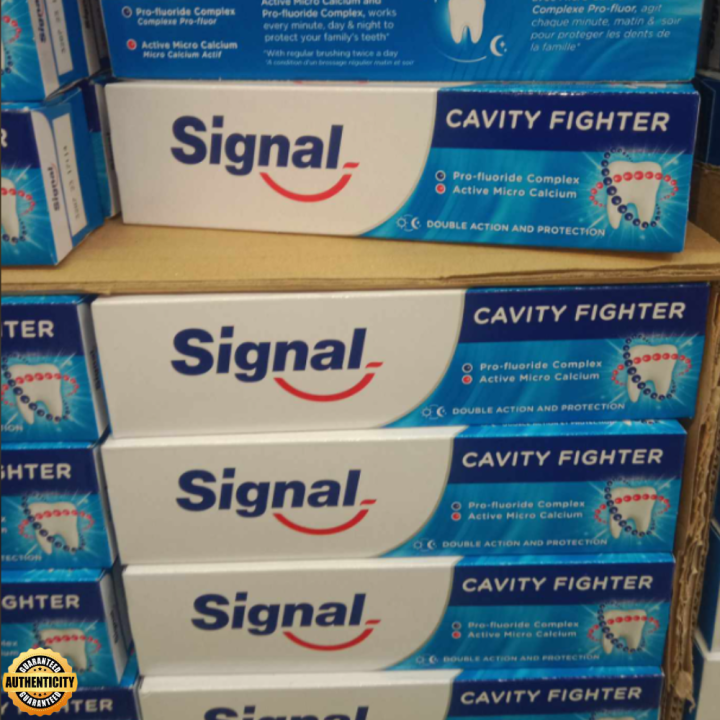 SIGNAL TOOTHPASTE 100ML CAVITY FIGHTER X6 | Lazada PH