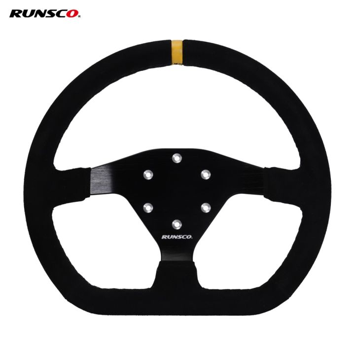 New 320Mm Flat Steering Wheel Sim Racing Drift Pc Game Steering Wheel ...