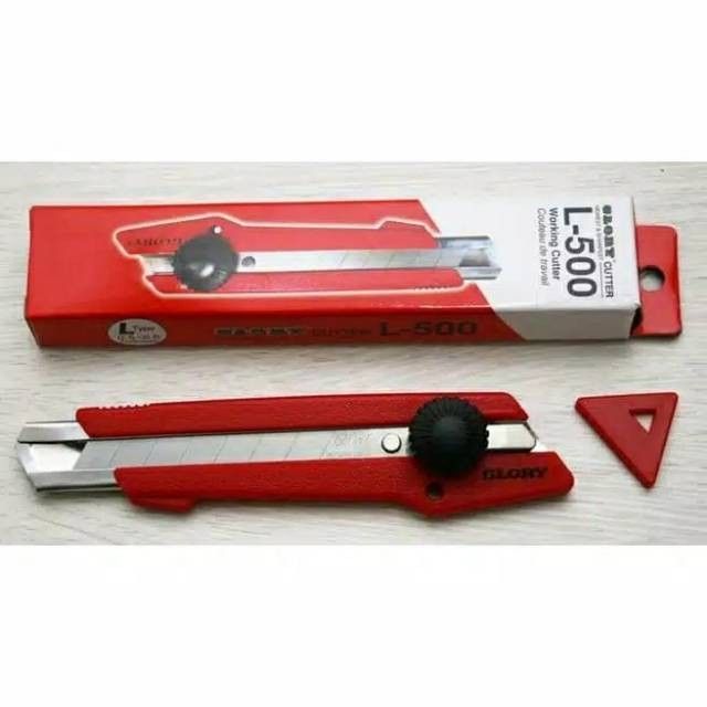 Pisau Kater / Cutter Besar L500 Pisau Pemotong Kertas | Lazada Indonesia